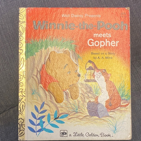 Toys | Winniethepooh Meets Gopher Book | Poshmark